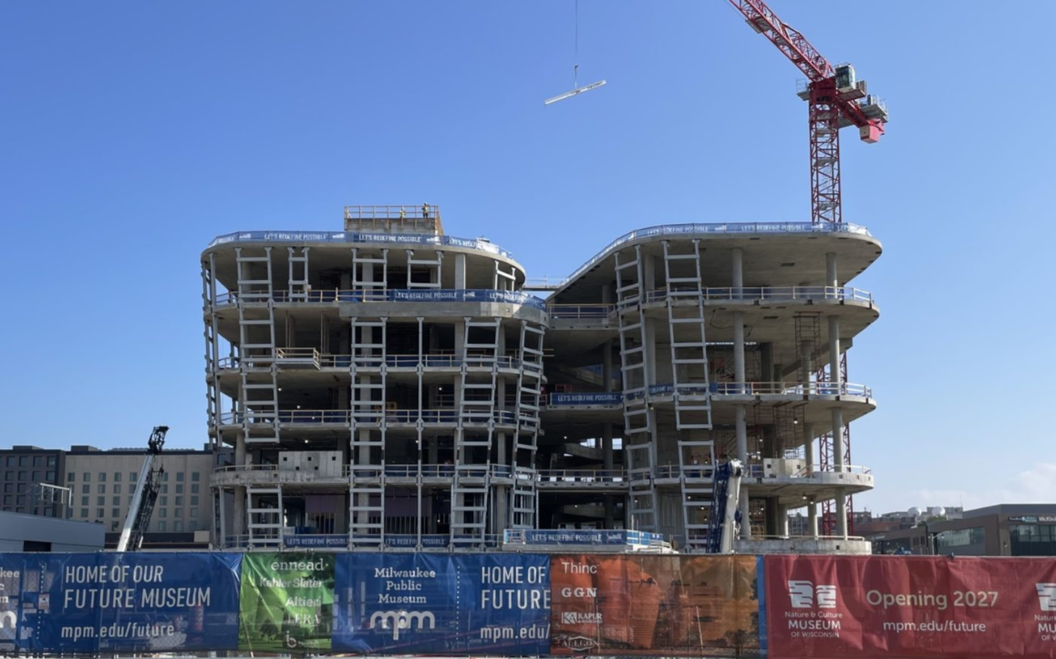 Milwaukee Public Museum’s New Nature & Culture Facility Tops Out